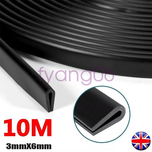 10M Car Door Boot Edge Protector Strip Trim U Shape Guard Seal Rubber ...