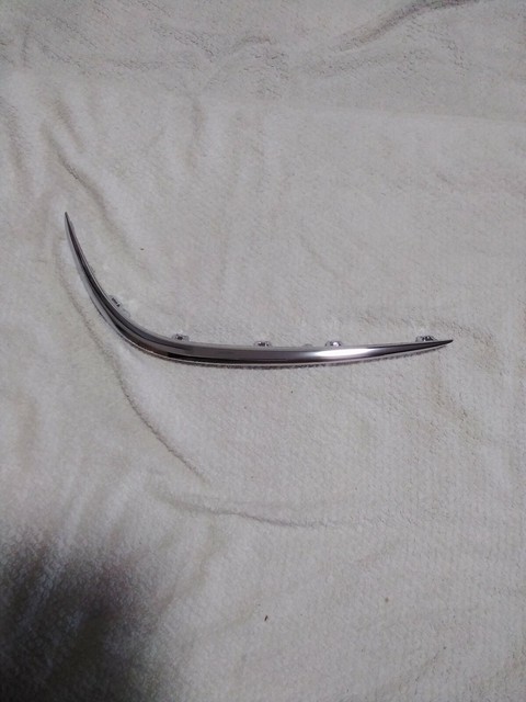 MERCEDES OEM 2017 E400 Front Bumper Grille Grill-trim Molding Left ...