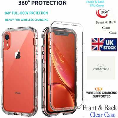 360 Case iPhone 16 15 14 13 12 17 Pro Shockproof Slim & Hard 360 Phone ...