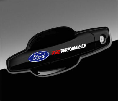 Ford Performance Decal Mustang GT Shelby Door Handle Vinyl Decal ...