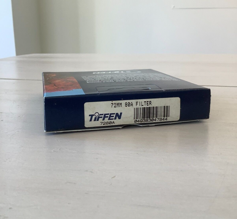 Tiffen 72mm 80A Filter New Old Stock | eBay
