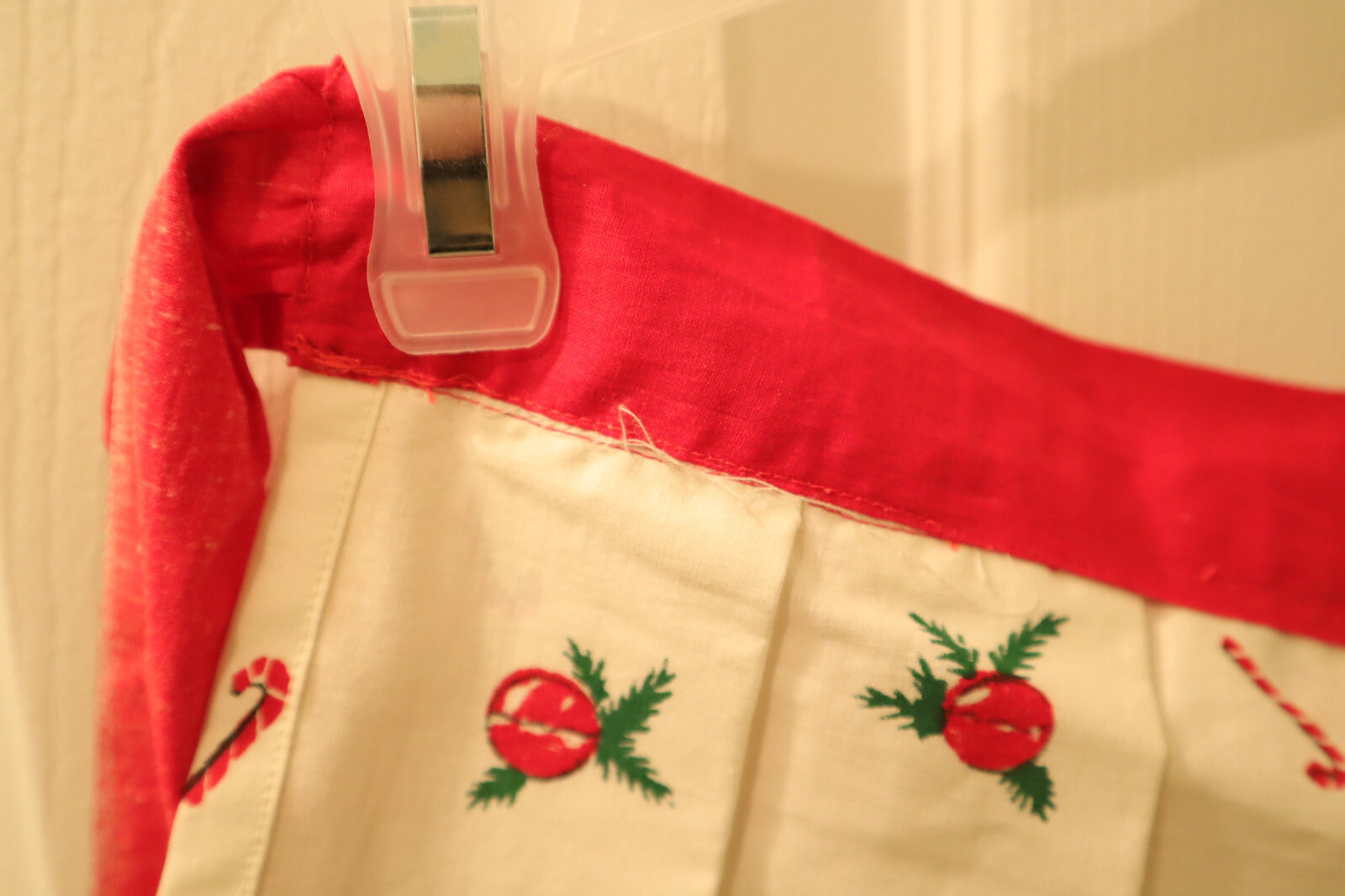 Vintage 1950’s Handmade Christmas Cooking Kitchen Apron | eBay