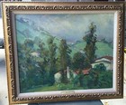 Donna Norine Schuster MOUNTAINOUS LANDSCAPE Oil Painting GRIFFITH PARK ...