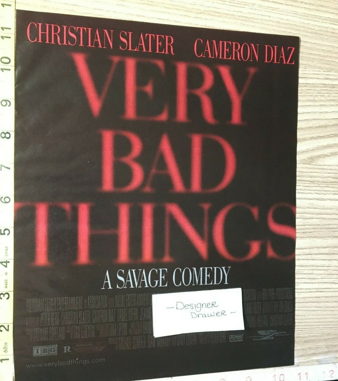 Very Bad Things Book