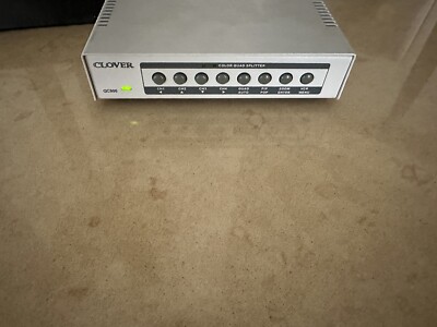 Clover QC900 Mini-Digital Color Quad Splitter See 4 Cameras on Screen w ...