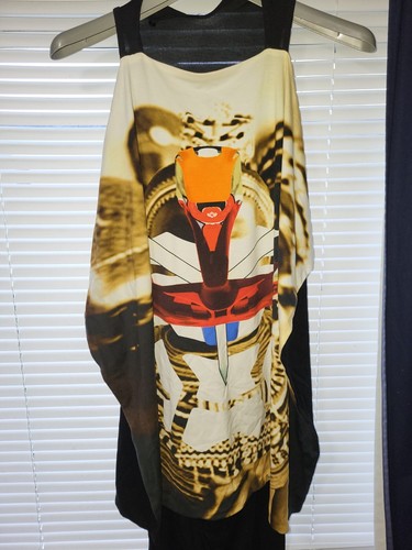 Givenchy Warrior Robot Raceback Drape Tunic Top Original $1200 | eBay