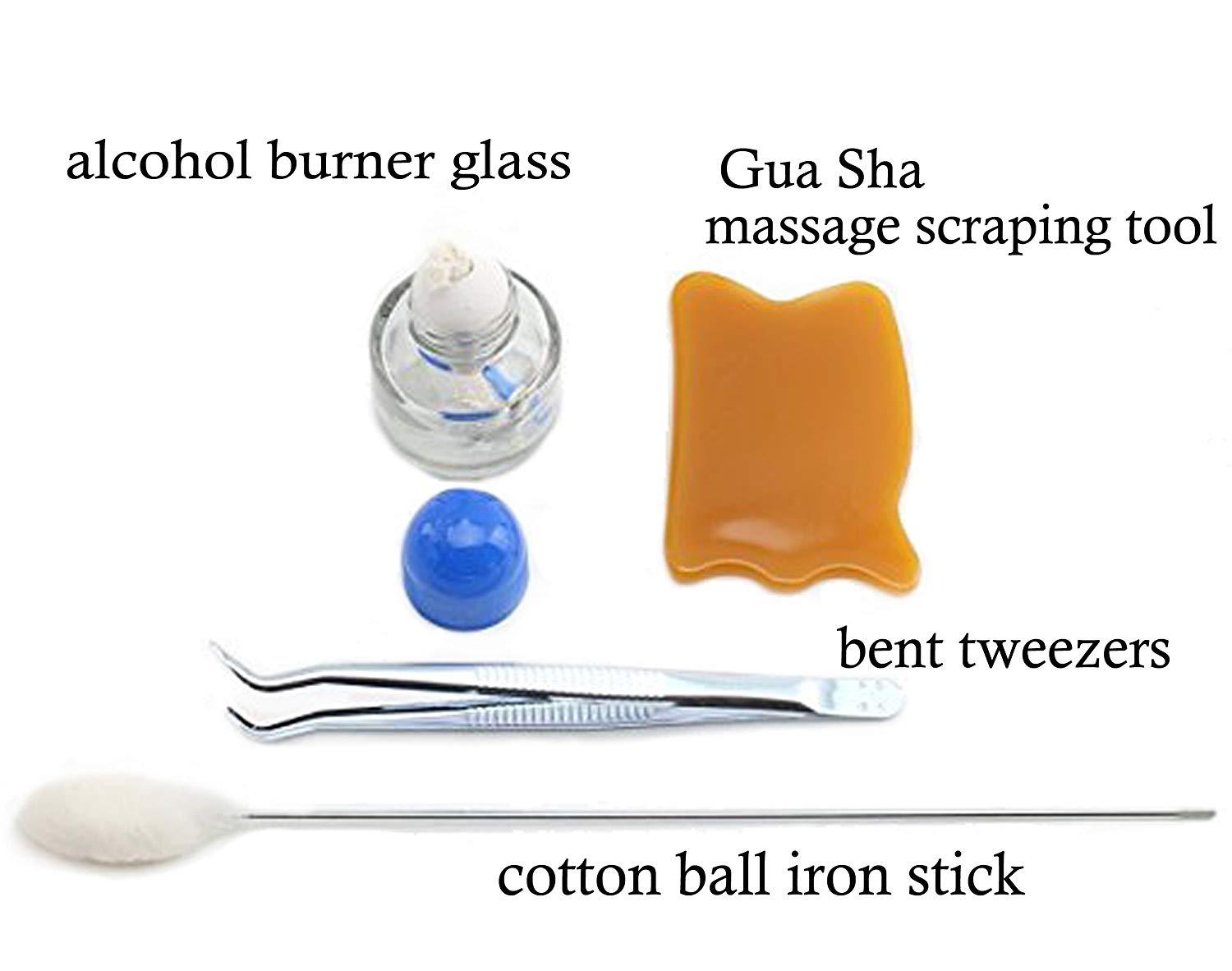 12 x Cupping/Glass Vacuum Massage Cups Set Therapy Health Acupuncture ...