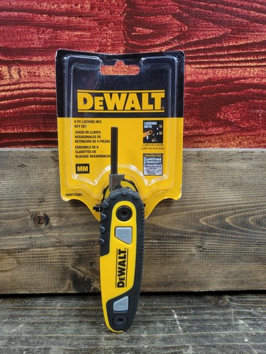 Dewalt 8pc Locking Hex Key Set (DWHT70263) (PKG DMG) (NEW) | eBay