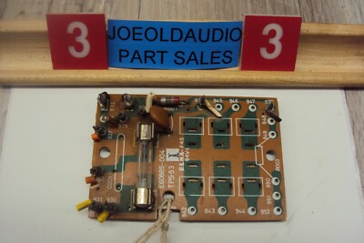 JVC JR-S301 Fuse Board P/N E60885-004. Tested Parting Out Entire JVC JR ...
