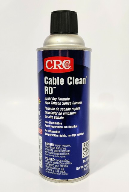 CRC Cable Clean Rd High Voltage Splice Cleaners 078254021508 for sale ...
