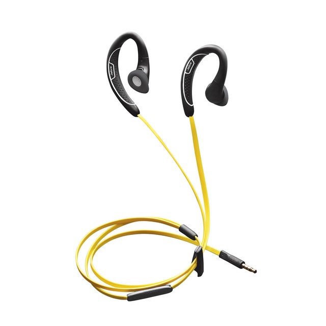 Jabra Sport - Corded Black/Yellow Ear-Hook Headsets for sale online | eBay