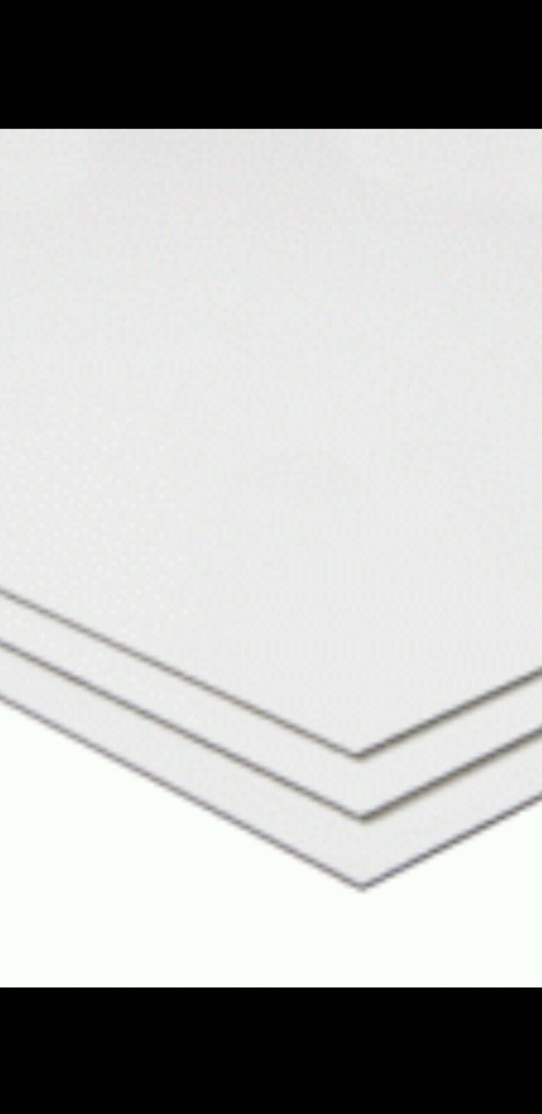 3mm 8ft x 4ft 2440mm x 1220mm White 0.3 Aluminium Composite Sheet ...