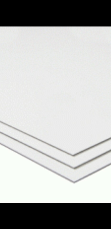 3mm 8ft x 4ft 2440mm x 1220mm White 0.3 Aluminium Composite Sheet ...