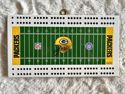 Green Bay Packers Vintage Cribbage Board NFL Football Field by Custom ...