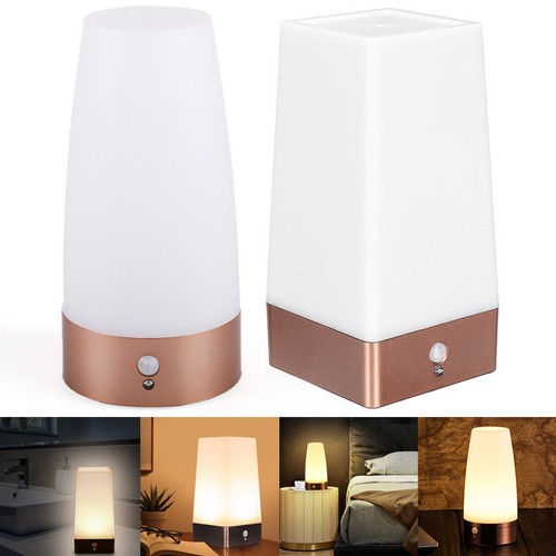 LED Night Light Mini Motion Sensor Night Lamp Battery Powered LED ...