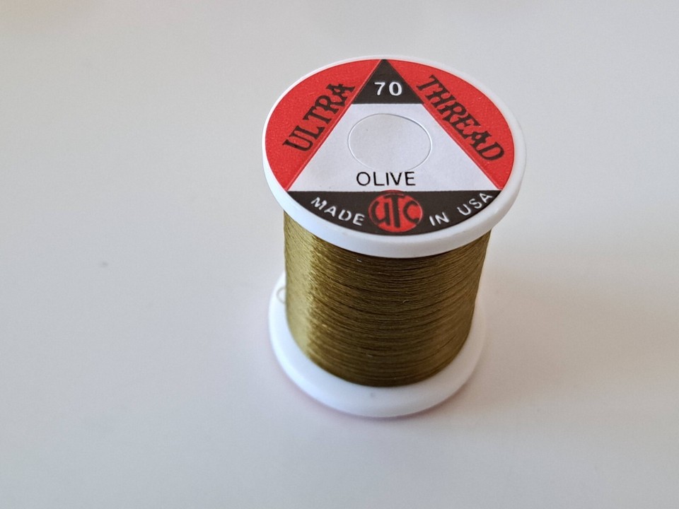 UTC Ultra Thread 70 Denier Fly Tying Thin Waxed Flat Jig Wrapping All ...