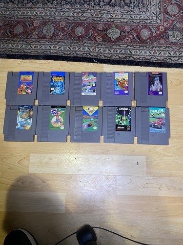 Nintendo NES 10 Game Lot | eBay