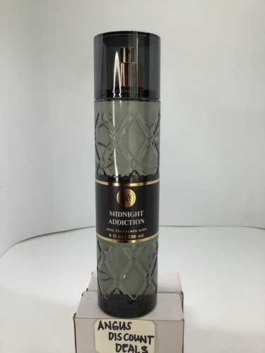 New Bath & Body Works Midnight Addiction Fine Fragrance Body Mist Spray ...