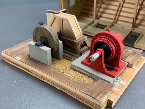 O, On3, On30 Mine Hydro-Power Generating House w/Interior Machinery JER ...