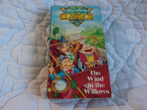 WALT DISNEY MINI CLASSICS WIND IN THE WILLOWS VHS ANIME 1949 MR TOAD'S ...