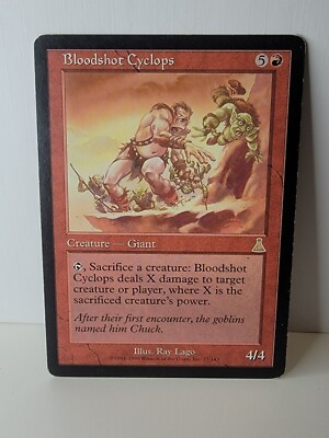 MTG Magic the Gathering Bloodshot Cyclops (77/143) Urza's Destiny LP | eBay