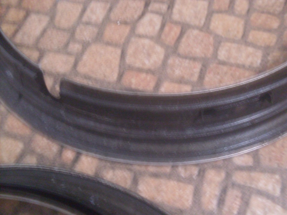 4 OEM Chevy Rally Wheel Trim Rings Used, Several Dings & Curb Rash .15 ...