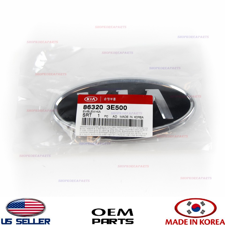 Genuine Front Grille Emblem -KIA- OEM Optima 2009-2010 / Rondo Sorento ...