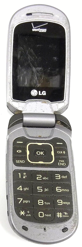 LG Revere VN150 - Black and Gray ( Verizon ) Cellular Flip Phone ...