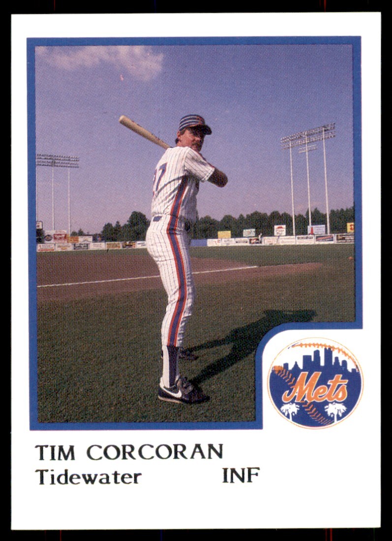 1986 ProCards (Mets Logo) Minor League Tim Corcoran (A) Tidewater Tides #NNO | eBay