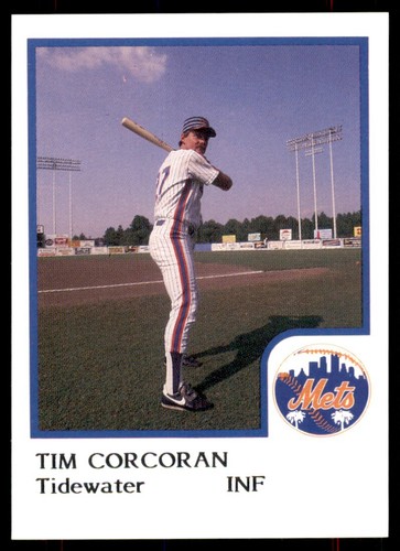 1986 ProCards (Mets Logo) Minor League Tim Corcoran (A) Tidewater Tides ...