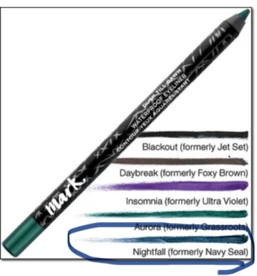 NEW- Avon Mark dusk till dawn waterproof eyeliner - NIGHTFALL | eBay