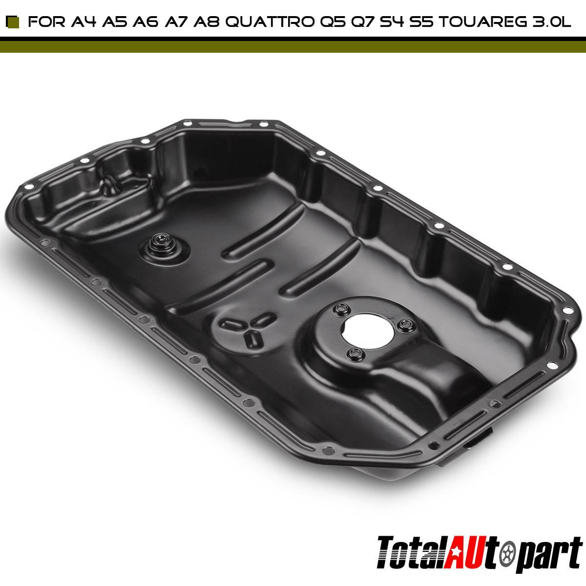 Oil Pan Lower for Audi A5 A6 A7 Quattro Q5 Q7 S4 Volkswagen Touareg ...