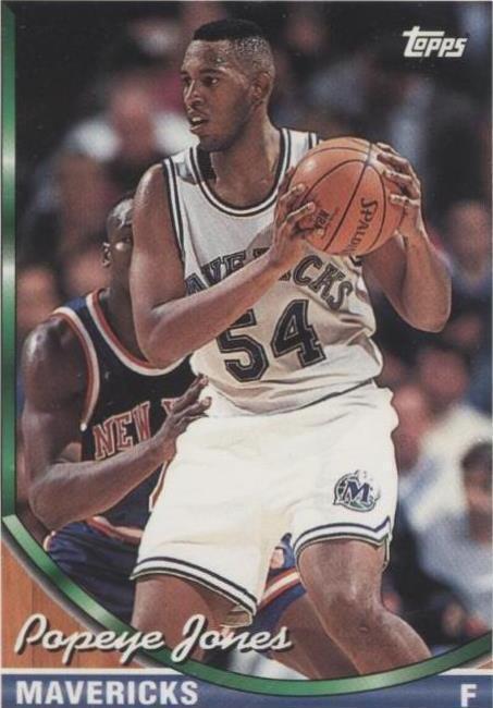 1993-94 Topps - Popeye Jones #256 (RC) for sale online | eBay