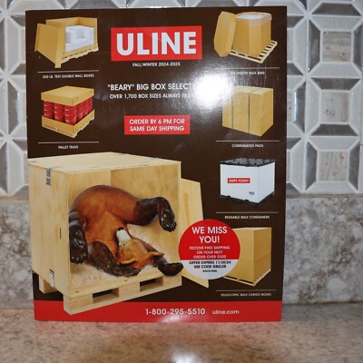 ULINE Shipping Supply Specialists Catalog Fall/Winter 2024-2025 | eBay