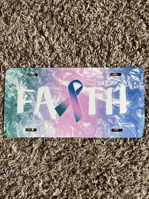 FAITH License Plate | eBay