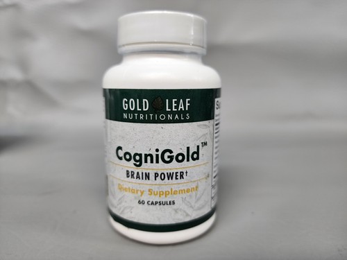 (MFG 08/2018) - Gold Leaf Nutritionals Cognigold Brain Power Dietary 60 ...