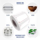 2 Rolls Writable Stickers Food Storage Date Label Record Life Labels ...