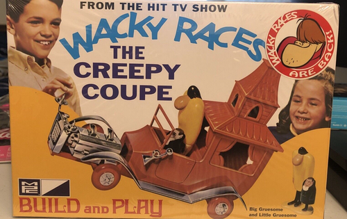 WACKY RACES Big Little Gruesome Snap MPC MODEL Kit The Creepy Coupe 1/ ...