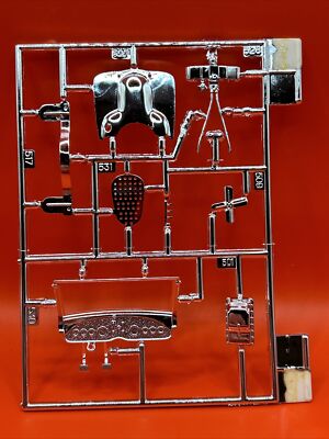 Ala Cart George Barris AMT Chrome Dash Grill Oil Pan Fan Model Parts 1: ...