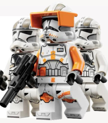 PHASE 2 COMMANDER CODY WITH 2 GUNNERS Lego Star Wars 75337 AT-TE Clone ...