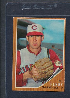 1962 Topps #562 Bill Henry Reds EX *5885 | eBay
