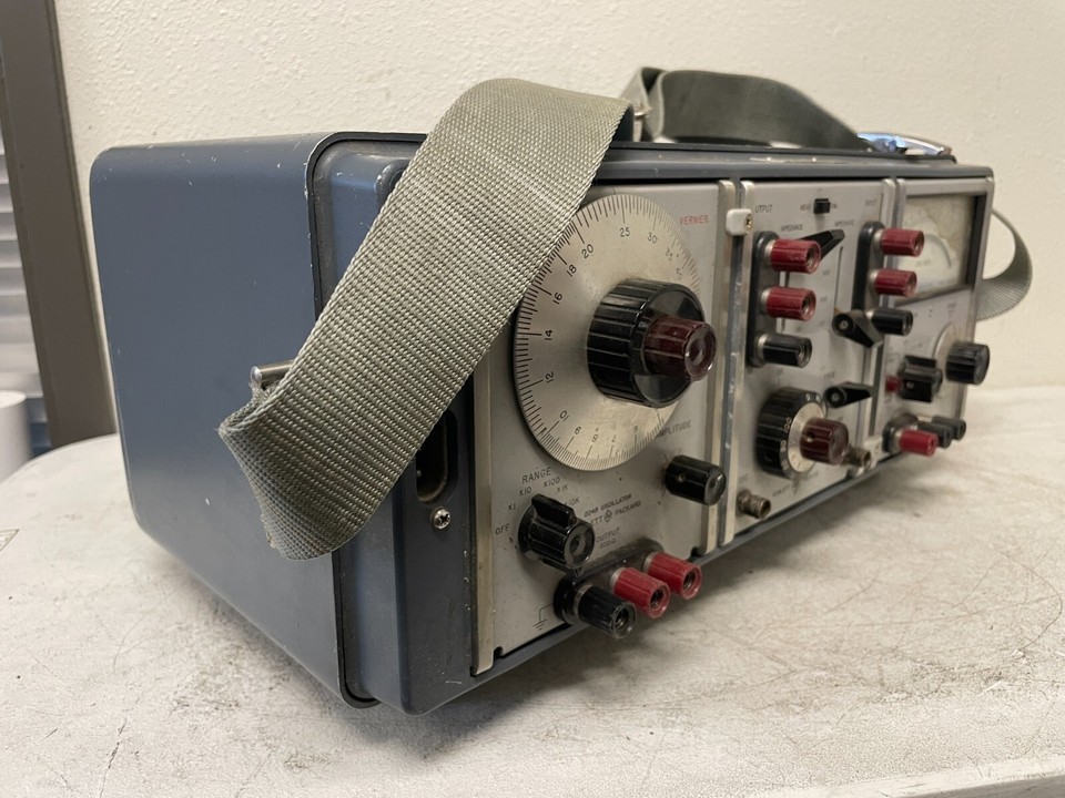 HP HEWLETT PACKARD INCREDIBLE OSCILLATOR AN/USM 3550A PHONE TEST | eBay