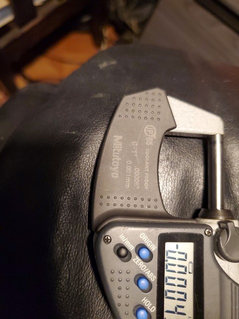 Mitutoyo Ip65 Coolant Proof Electronic Digital Outside Micrometer 0 to ...