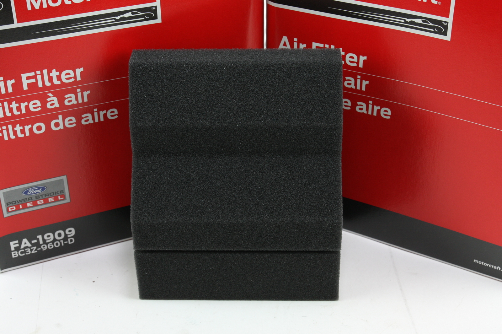 2 Pack Genuine OEM Motorcraft FA1909 Ford BC3Z9601D Air Filter Assembly ...