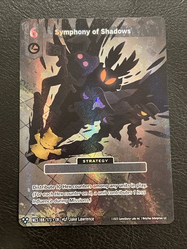 Metazoo Secret Shadows Symphony Of Shadows Foil Alternate Art 188/173 ...