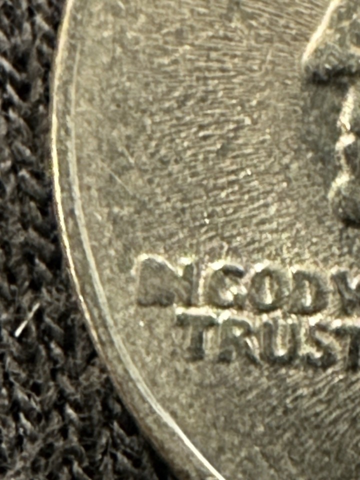1983 Quarter Error Smudged IN Grease Coin | eBay