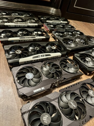 Lot of GPU heatsinks ROG STRIX, MSI Trio, Asus Tuff 3080, 3090 Etc | eBay