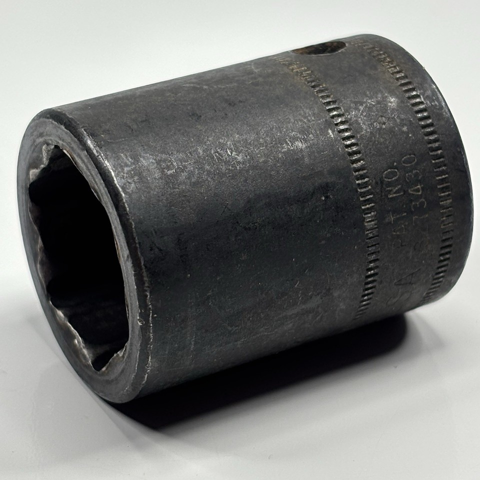 Snap On Tools IMM220 1/2 Dr 6Pt Metric 22mm Flank Dr Shallow Impact ...