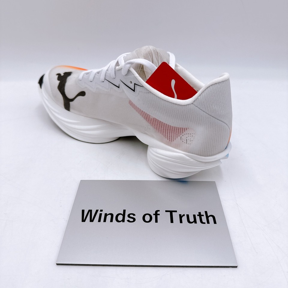 Puma FAST-R Nitro Elite 3 EKIDEN Running White Heat Fire 313418-01 Men ...