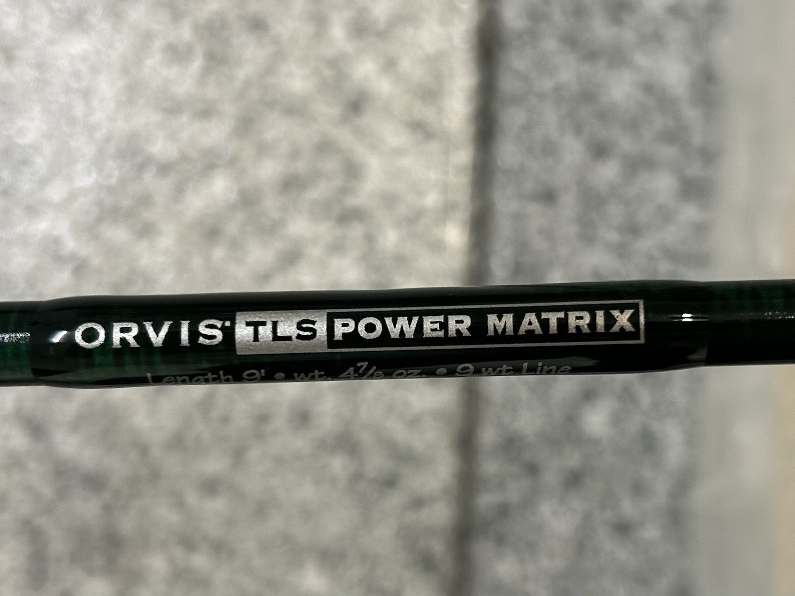 Orvis TLS Power Matrix Fly Fishing Rod. | eBay
